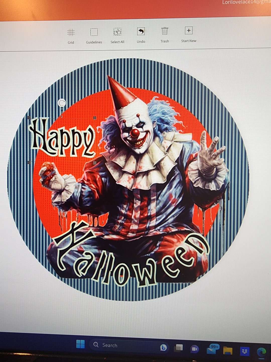 Happy Halloween Clown Wreath Sign - Etsy