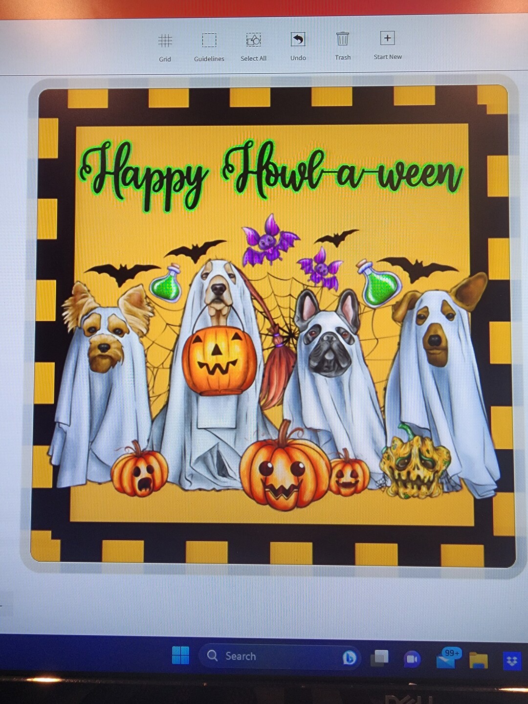 Happy Howl-a-ween Wreath Sign - Etsy