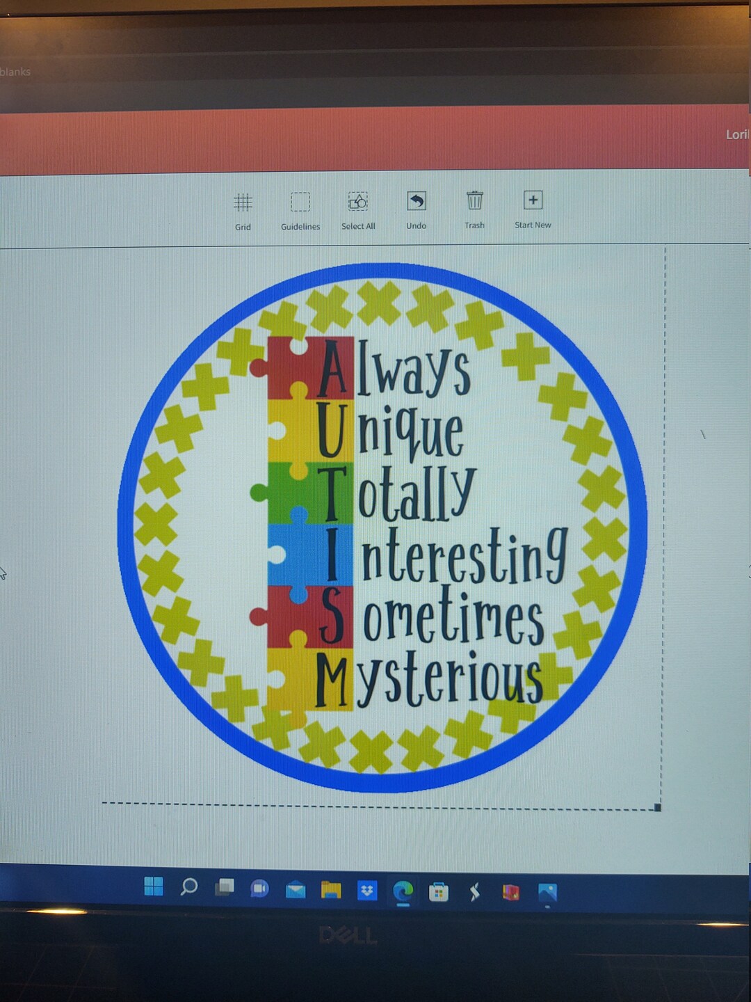 Always Unique Autism Wreath Sign - Etsy