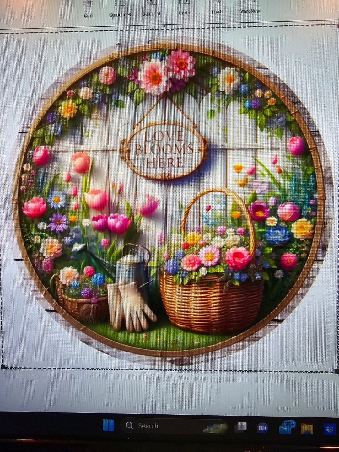 Love Blooms Here Wreath Sign - Etsy