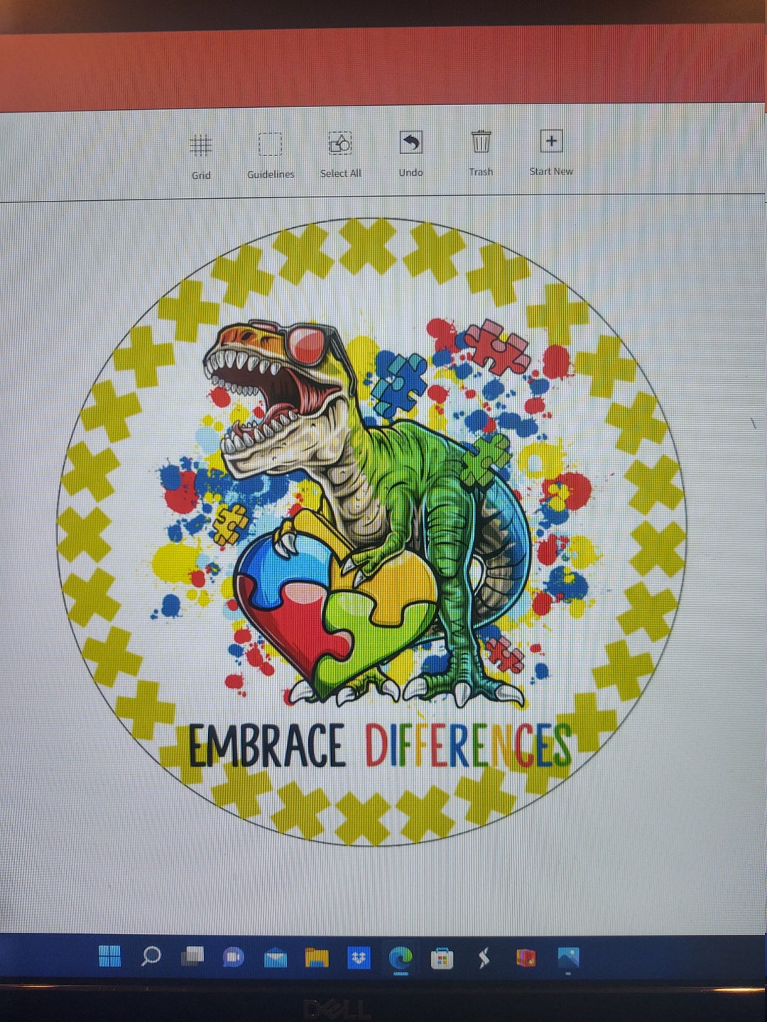 Embrace Differences Autism Wreath Sign - Etsy