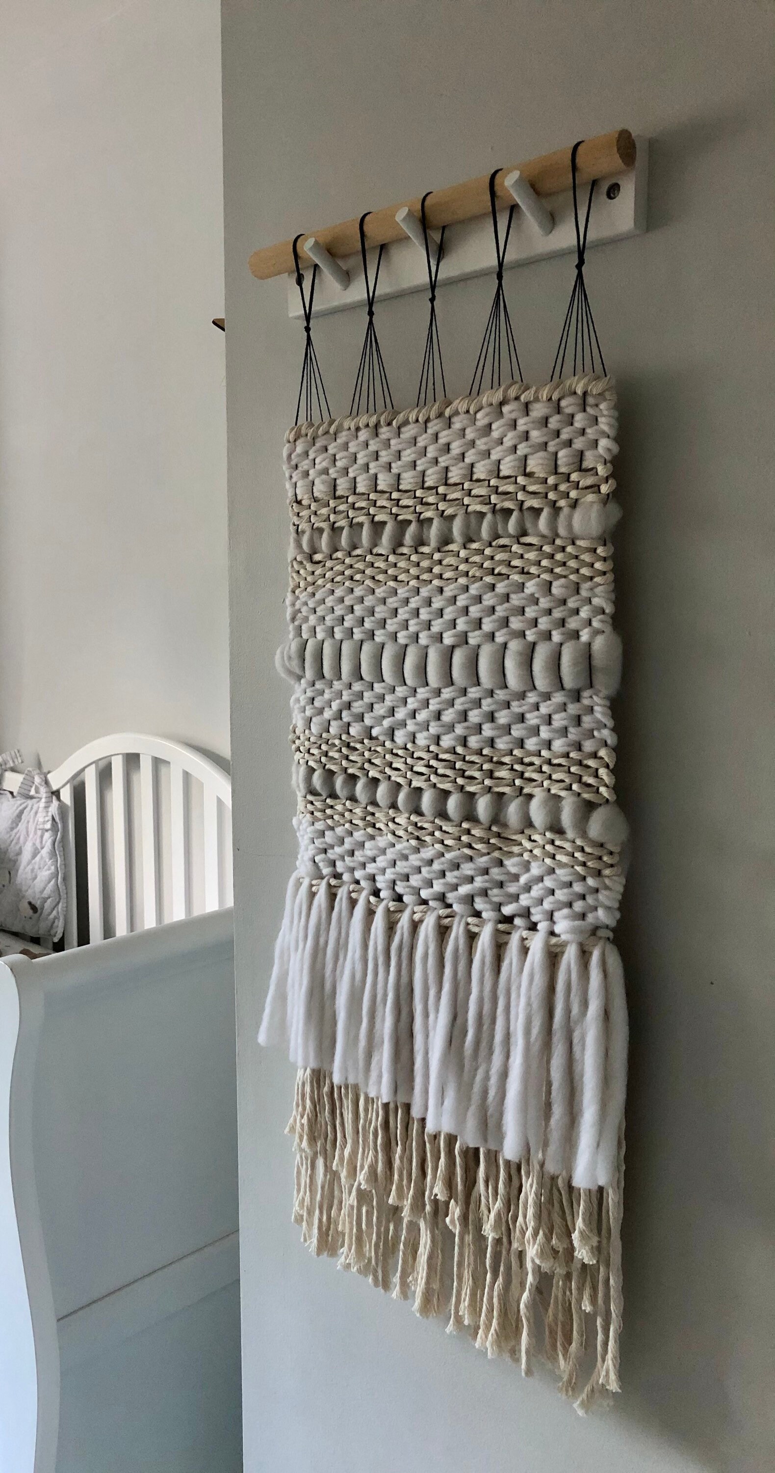 Neutral boho weave | weaving art | wall hanging | wall art | hanging ...