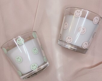 Smiley Face Candle Holder - Etsy