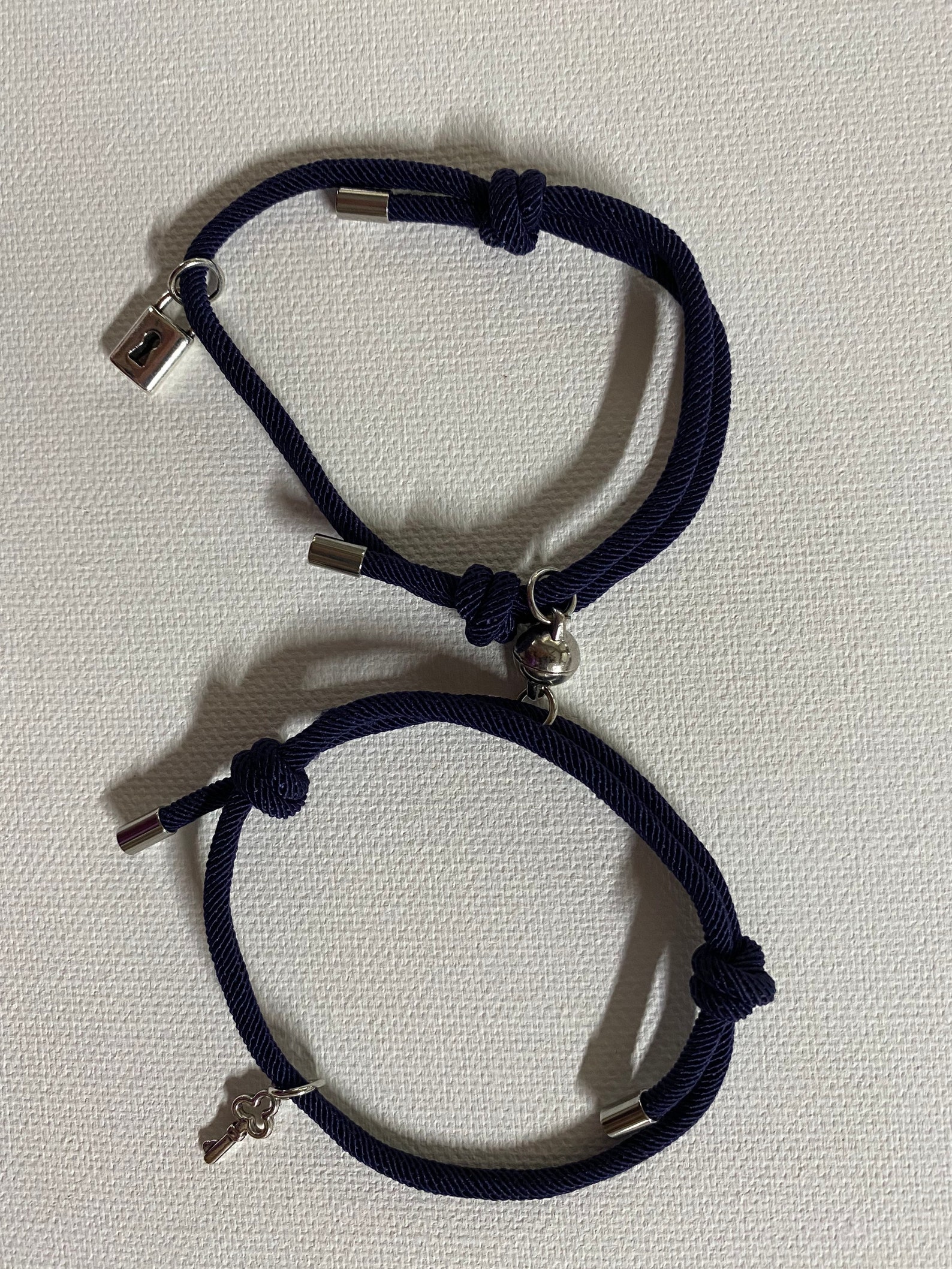 Couple Adjustable Bracelets With Magnet for 2 , Best Gift for ...