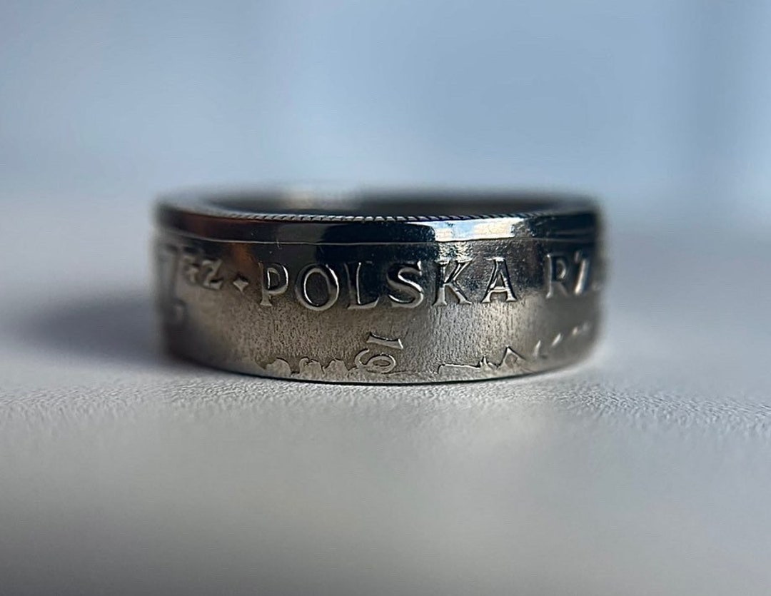 Polish Ring | Poland Coin Ring | European Hand Crafted Band |polish ...