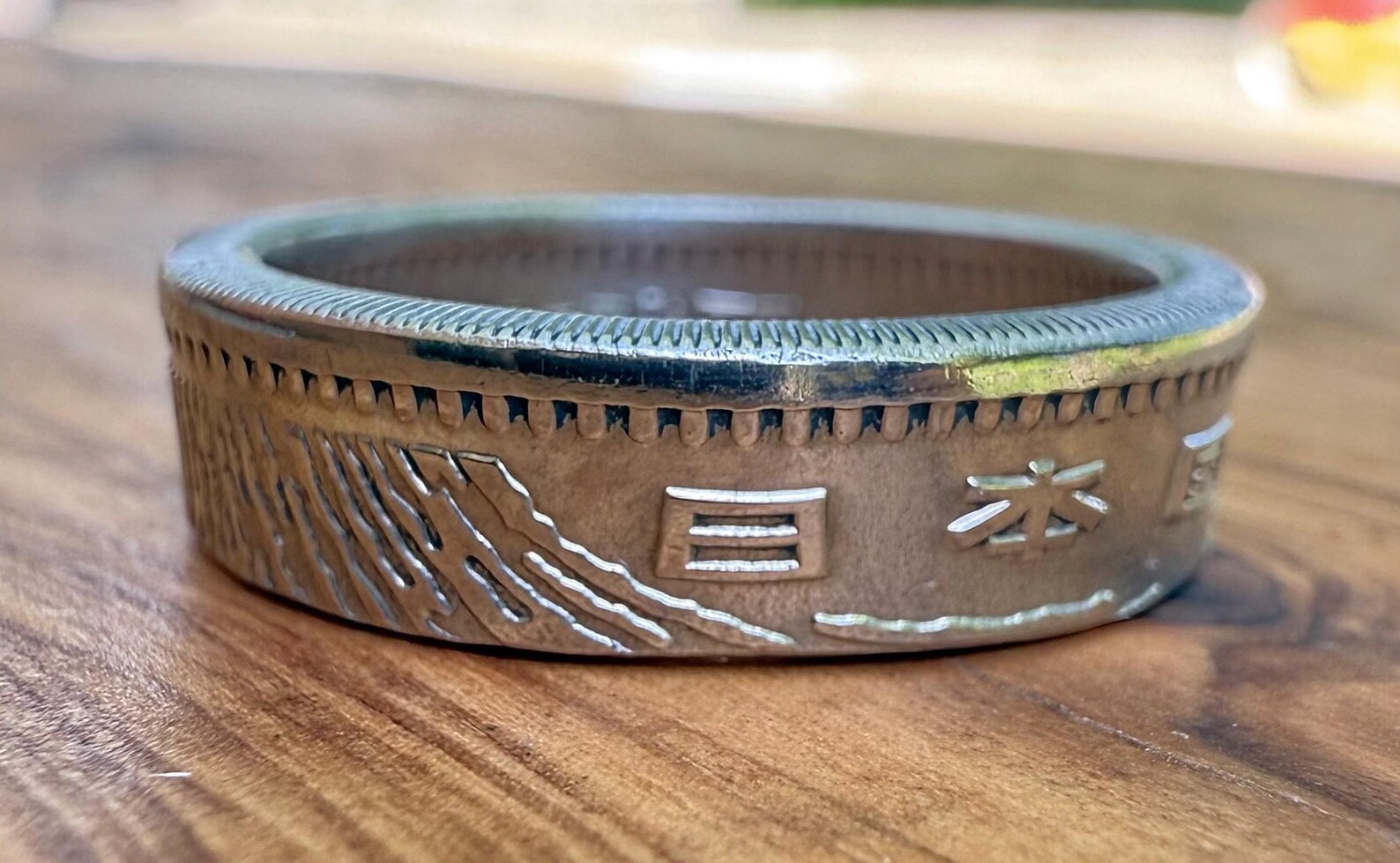 Japanese Ring | Japan Coin Ring Nippon Asian Ring | Coin 10 Yen Ring ...