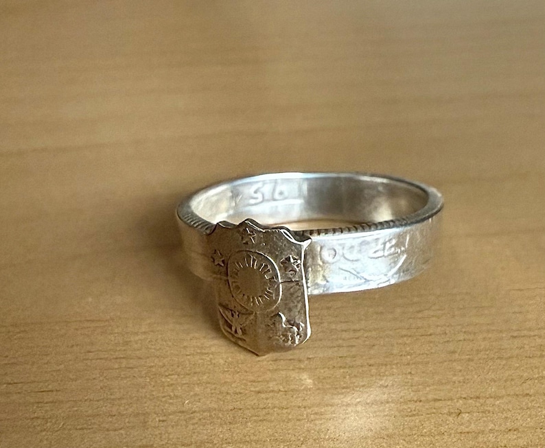 The Philippines Coin Ring | Filipino Ring | Hand Made - Etsy