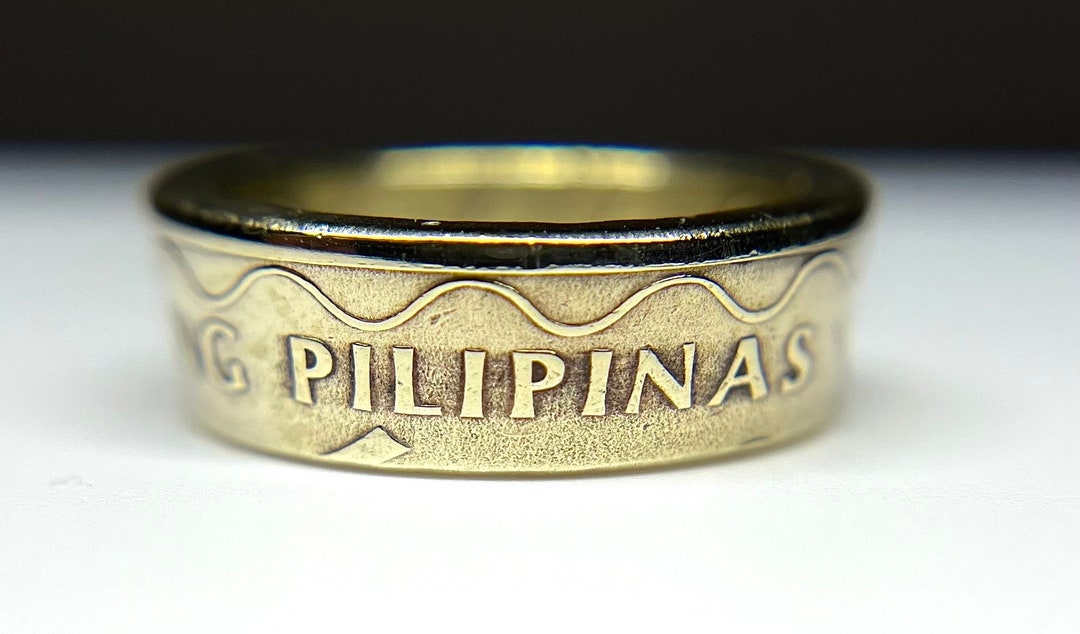 Filipino Vintage Ring | Philippines Coin Ring Band Asian Hand Made ...