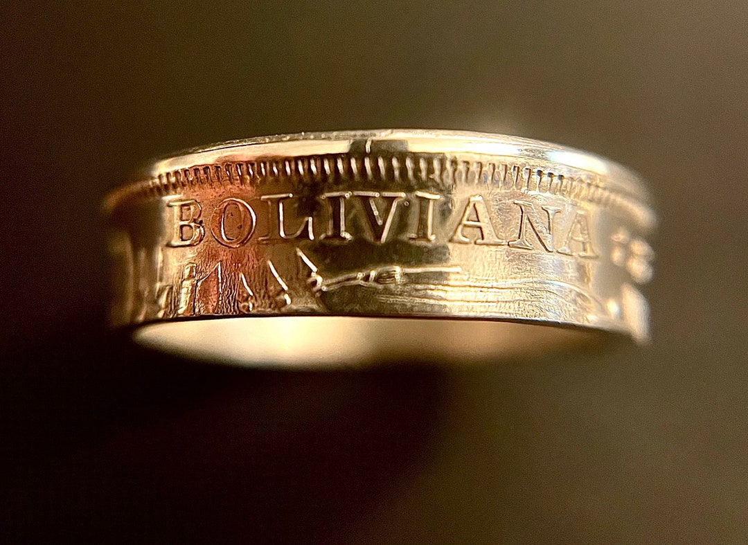 Bolivia Ring | Hand Made Silver Ring | (bolivia) 1800s Latino Spanish ...