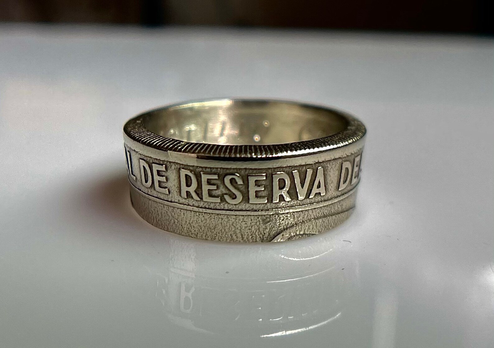 Peruvian Coin Ring peru 100 Soles De Oro Peruvian Jewelry | Etsy