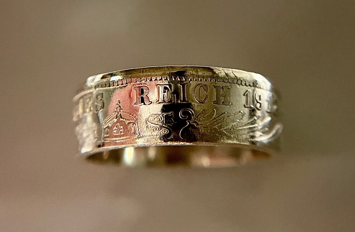 German Empire Ring Deutsches Reich Ring Germany Ring - Etsy