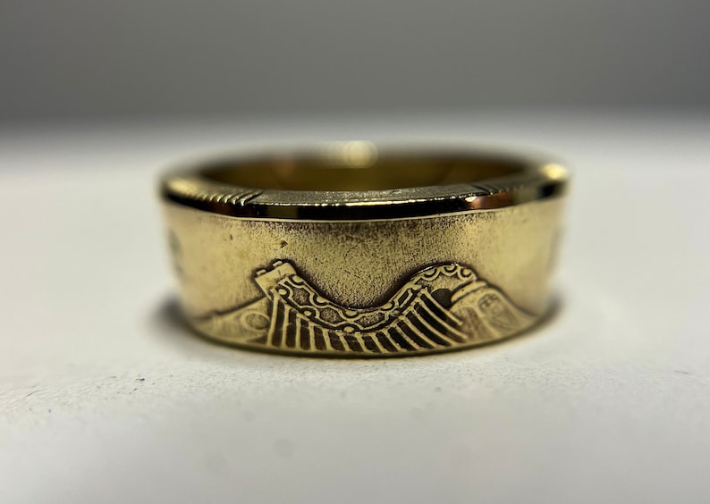 Irish Coin Ring, Ireland Harp Ring, 20 Pence - Etsy