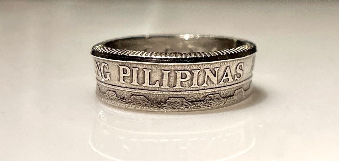 The Philippines Coin Ring | Filipino Ring | Hand Made - Etsy