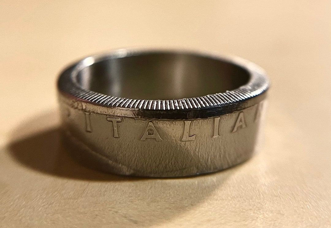 Italian Vintage Ring | Italy Coin Ring European Tuscan Band | Anello ...