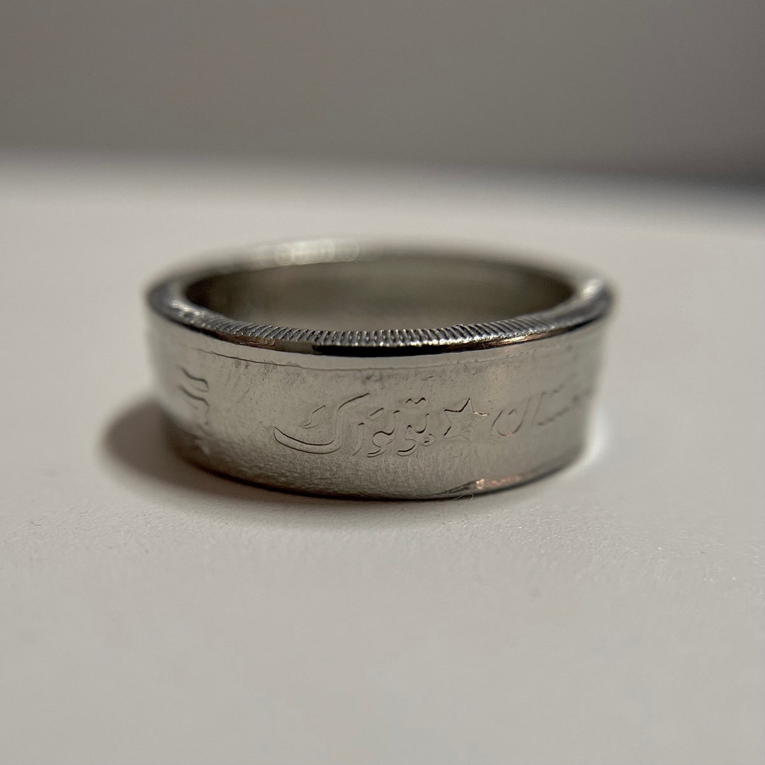 Afghanistan Ring | Afghani Vintage Coin Ring Arab Band | Gift From ...