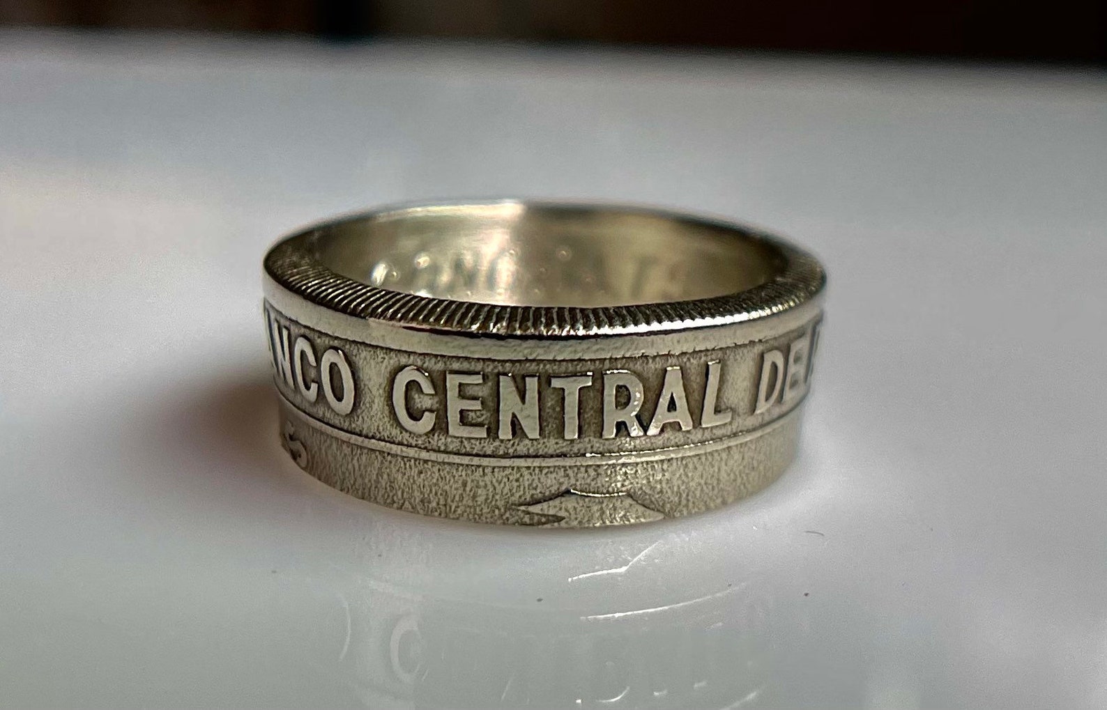 Peruvian Coin Ring peru 100 Soles De Oro Peruvian Jewelry | Etsy
