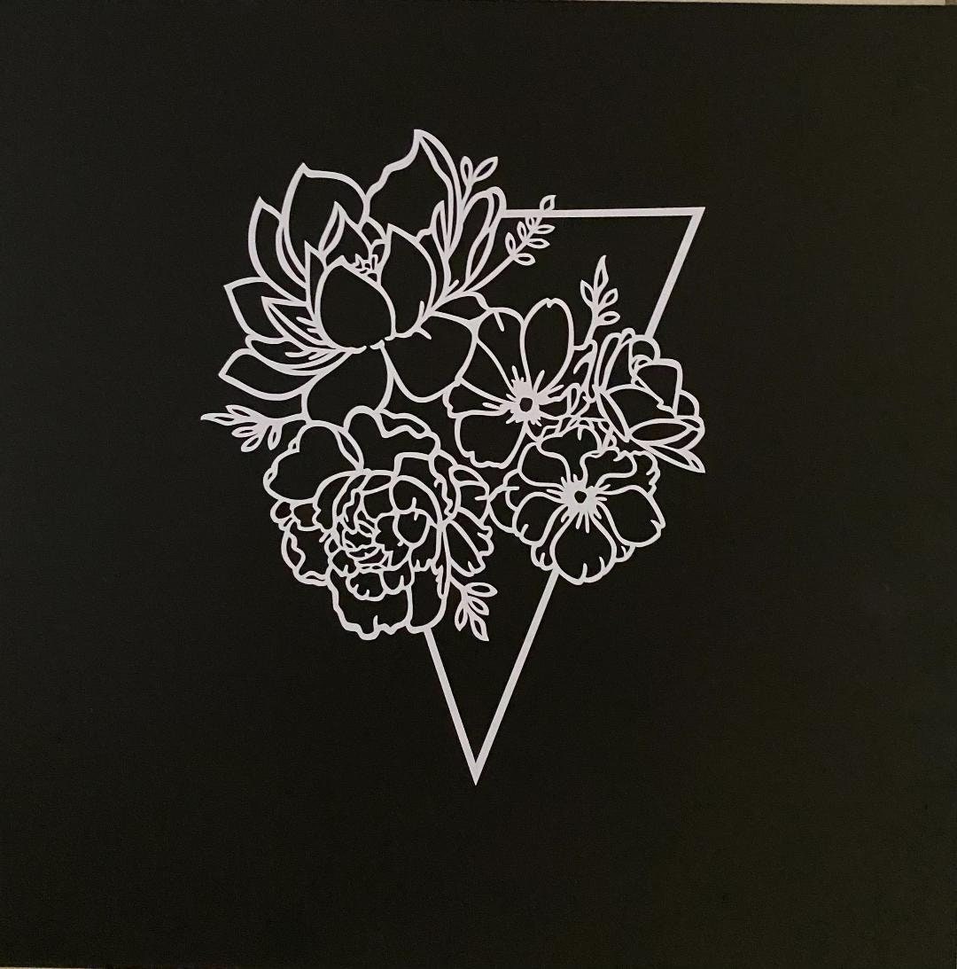 Flower Vinyl Decal Sticker For Cars Trucks Windows Flower Car Decal