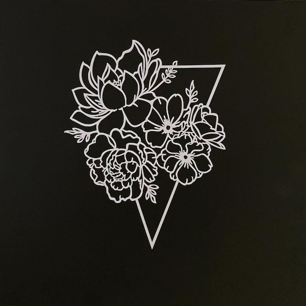 Flower Decals - Etsy