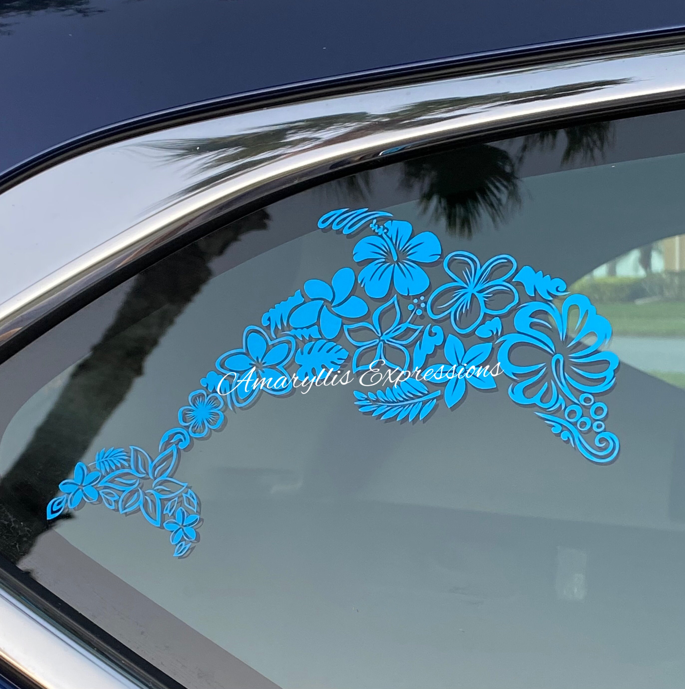 Dolphin Vinyl Decal Sticker for Car Window Decal Laptop - Etsy