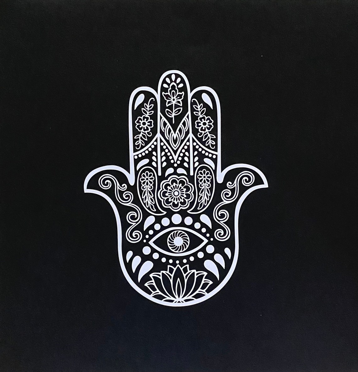Hamsa Hand Vinyl Car Decal Sticker Laptop Window Decal - Etsy