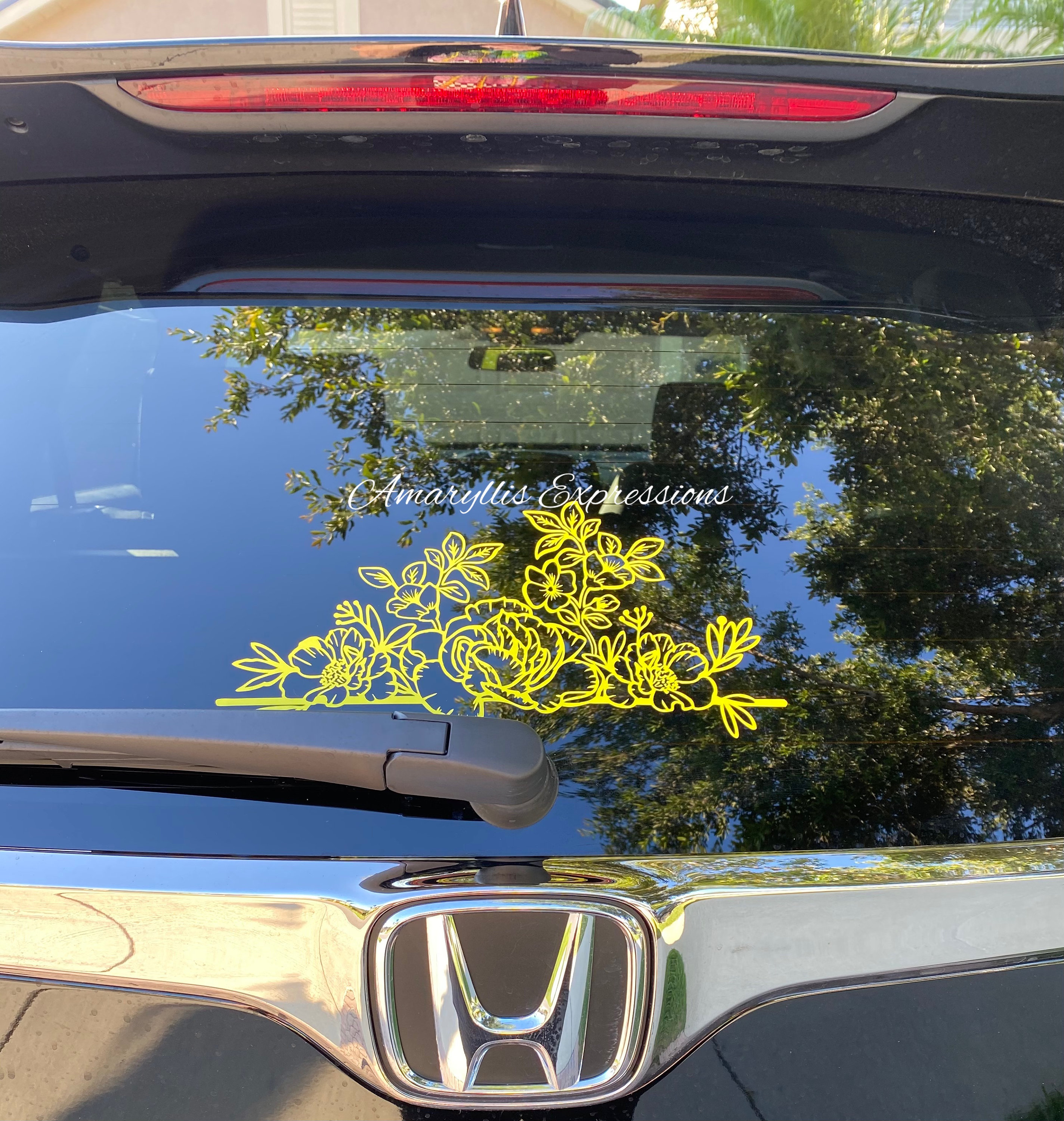 Flower Vine Decal Sticker for Cars Trucks Windows Pretty - Etsy