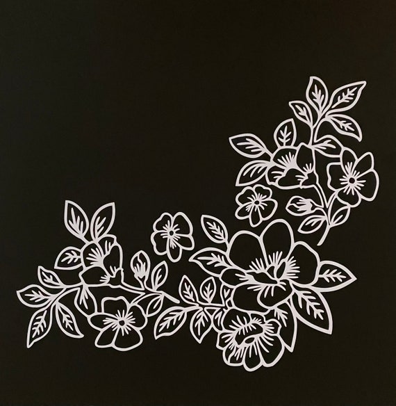 Flower Vinyl Decal Sticker for Cars Trucks Suvs Laptop - Etsy