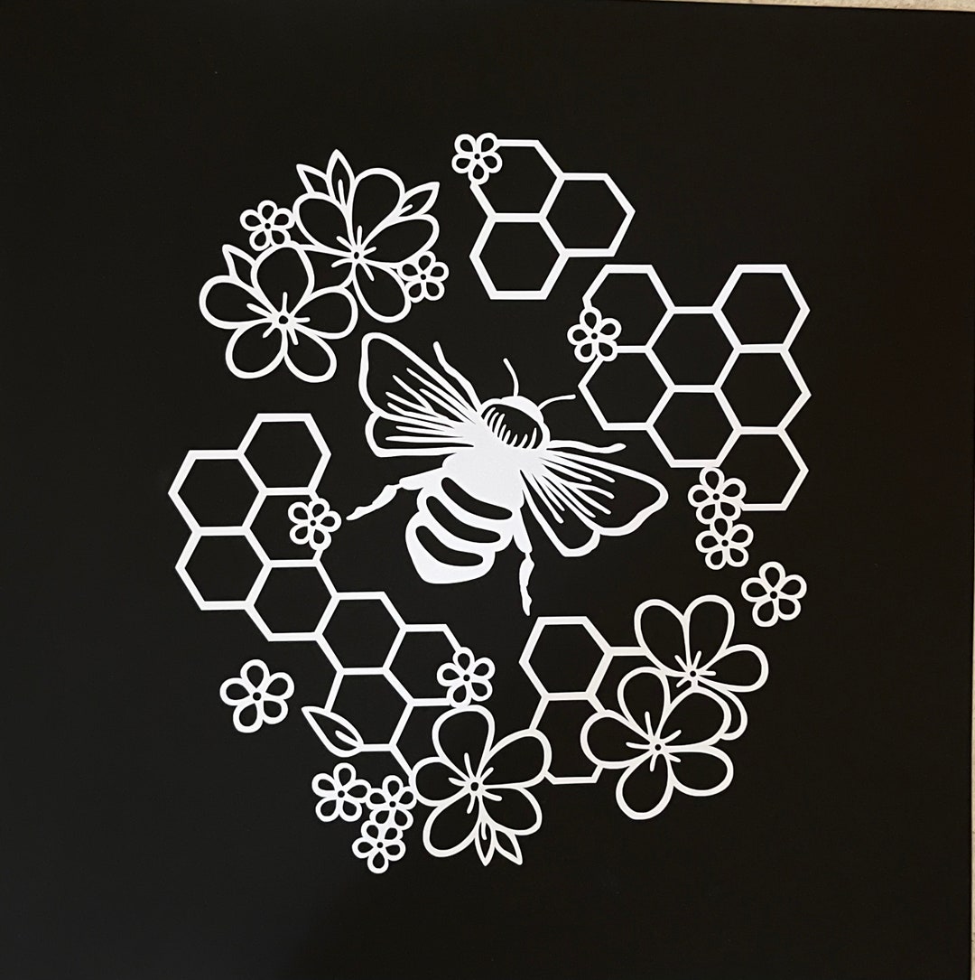 Bumble Bee Decal Sticker for Car, Car Decals for Women, Bee Lover Gift ...