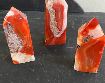 Red Agate Tower - Etsy