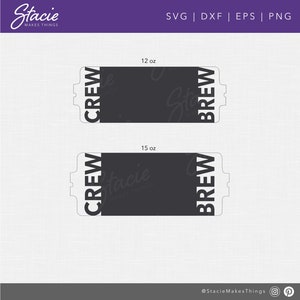 Brew Crew Svg, Mug Press, Template for Infusible Ink Svg, Full Wrap Svg ...