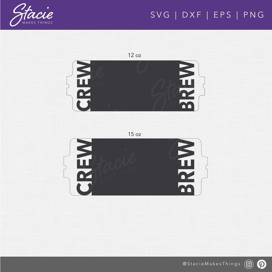 Brew Crew Svg, Mug Press, Template for Infusible Ink Svg, Full Wrap Svg ...