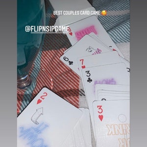 Flip’n’sip DIGITAL Drinking Card Game Couples Edition - Etsy UK