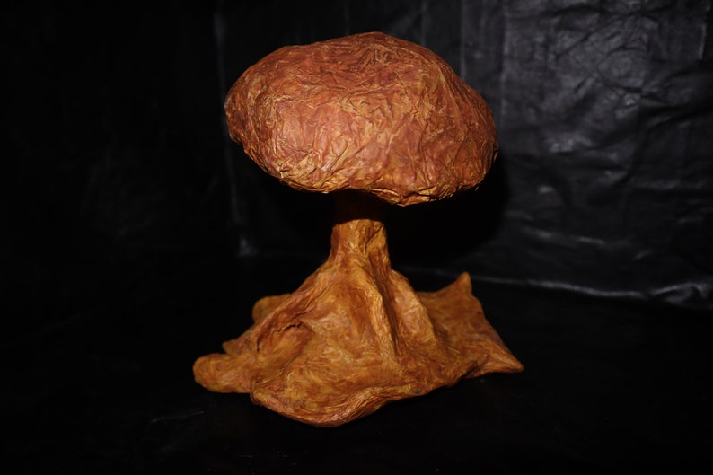 Handcrafted Paper Mache Mushroom – Whimsical Woodland Art - Etsy