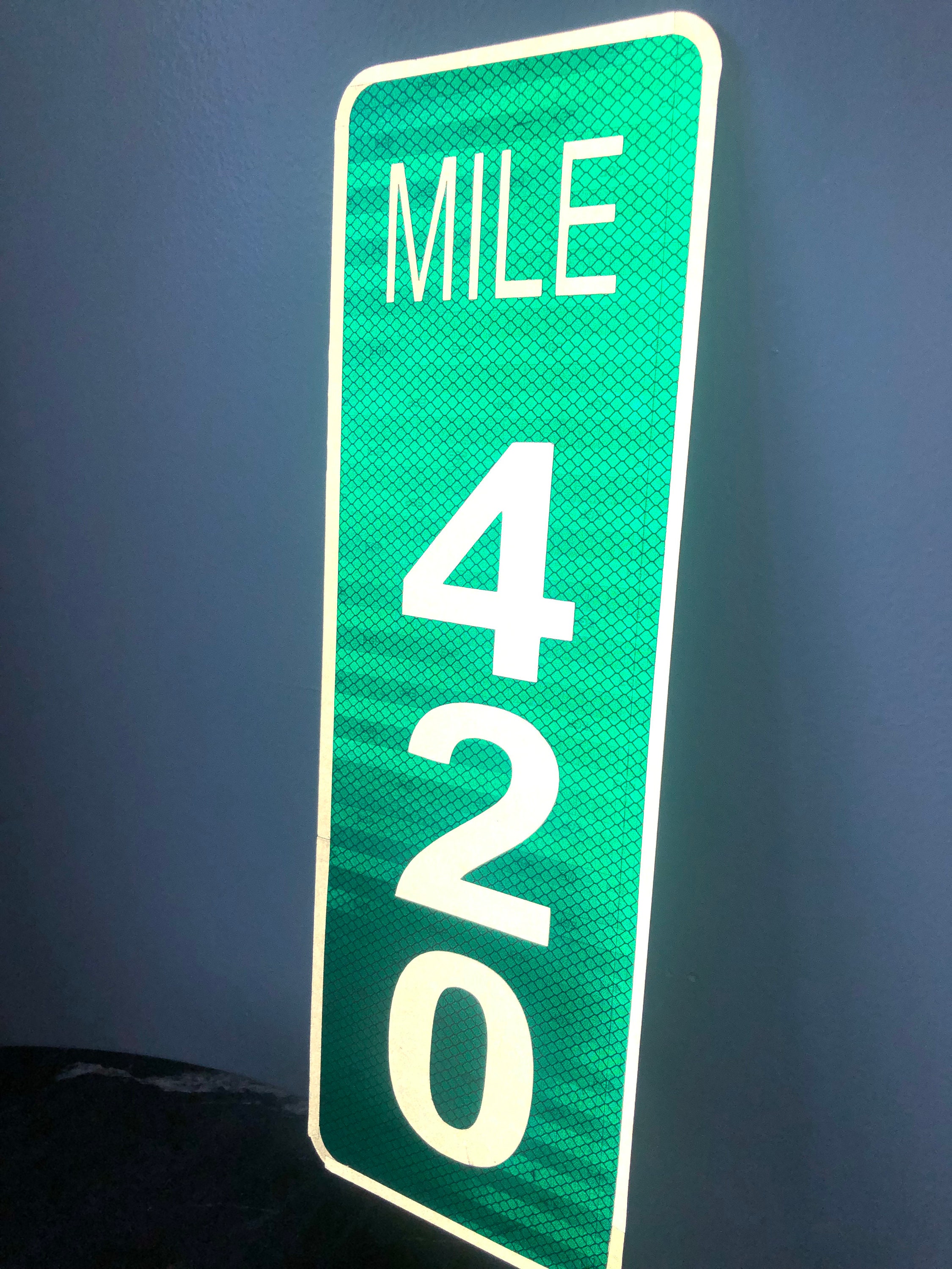 420 Mile Marker Sign - Etsy