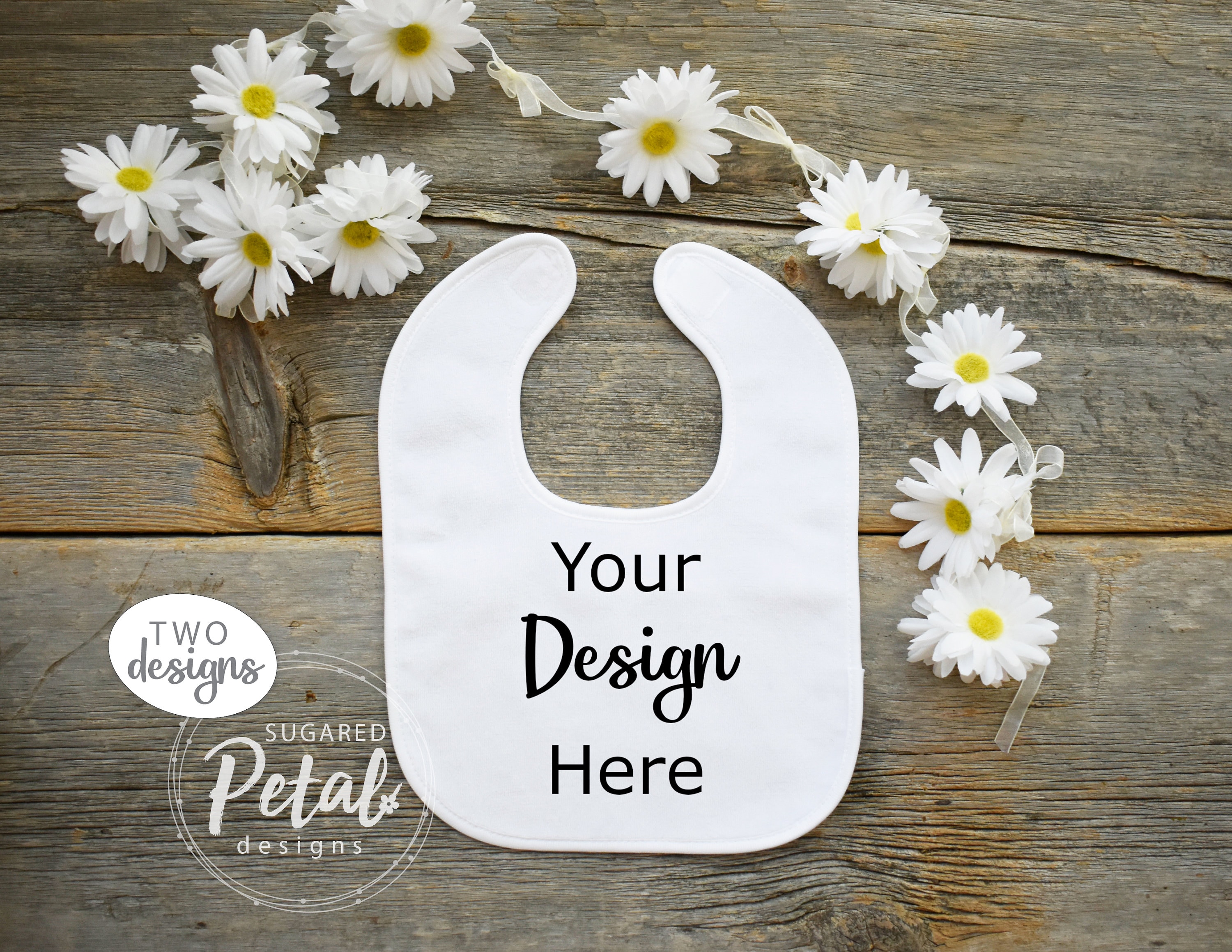 2 Designs Baby Bib Mock-up Digital Download JPG & PNG - Etsy