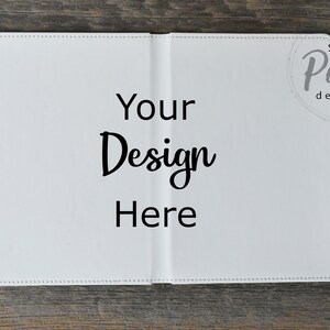 2 Designs | Mockup Journal Book Cover and Full Open Layout | Digital ...