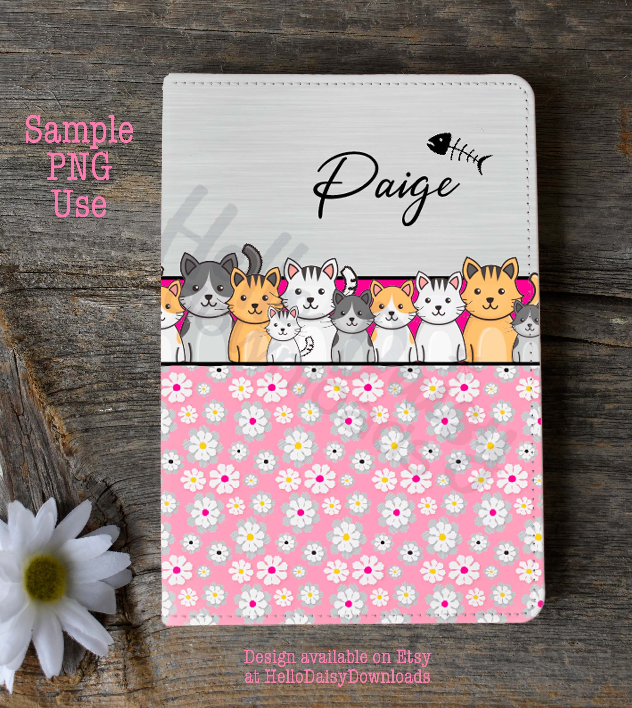 2 Designs | Mockup Journal Book Cover and Full Open Layout | Digital ...