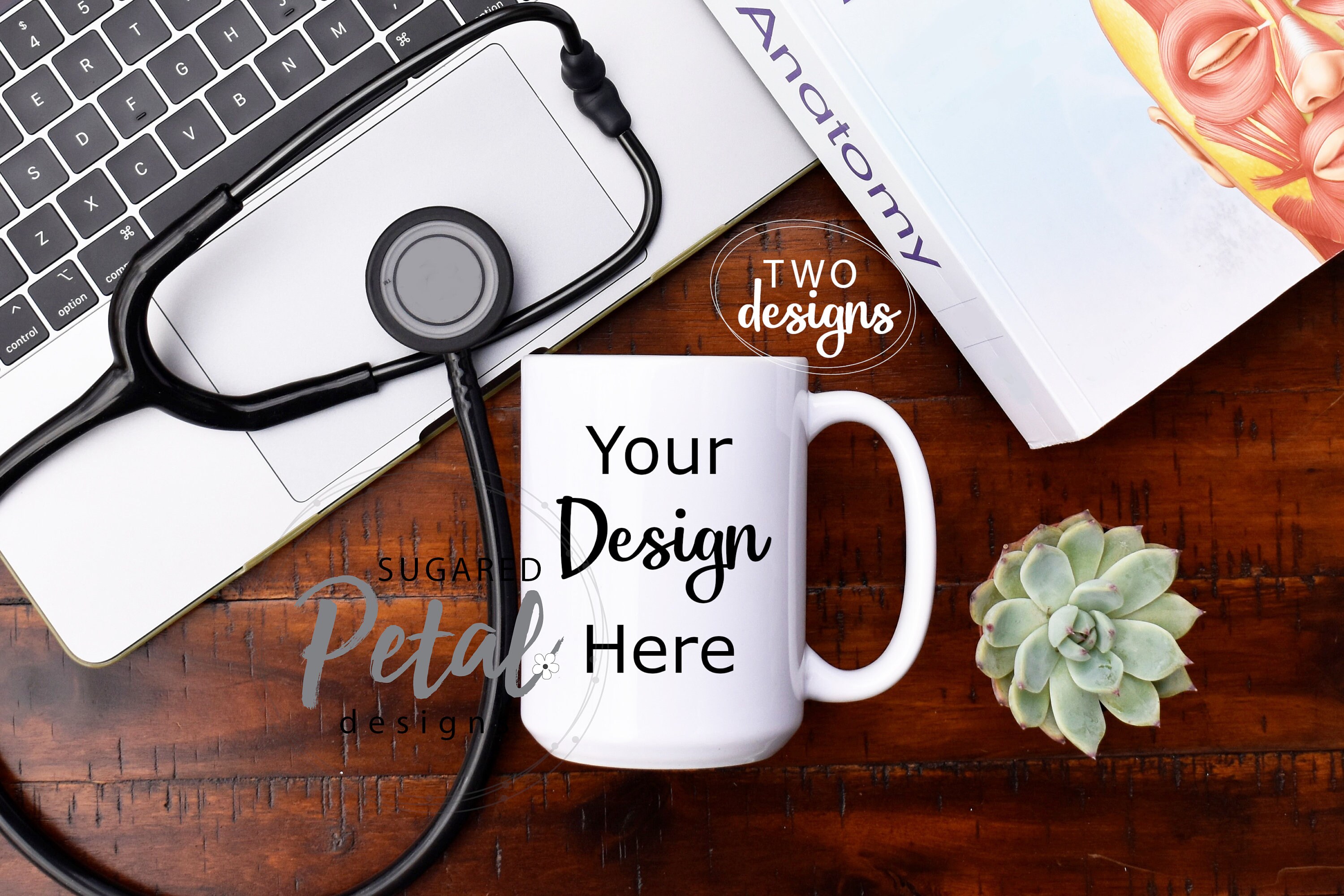 2 Designs | Mockup Coffee Cup Mug | Medical Student Nurse Dr. Doctor ...