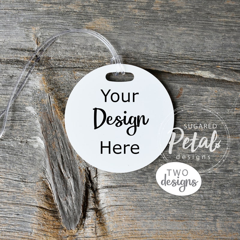 Round Luggage Tags - Etsy