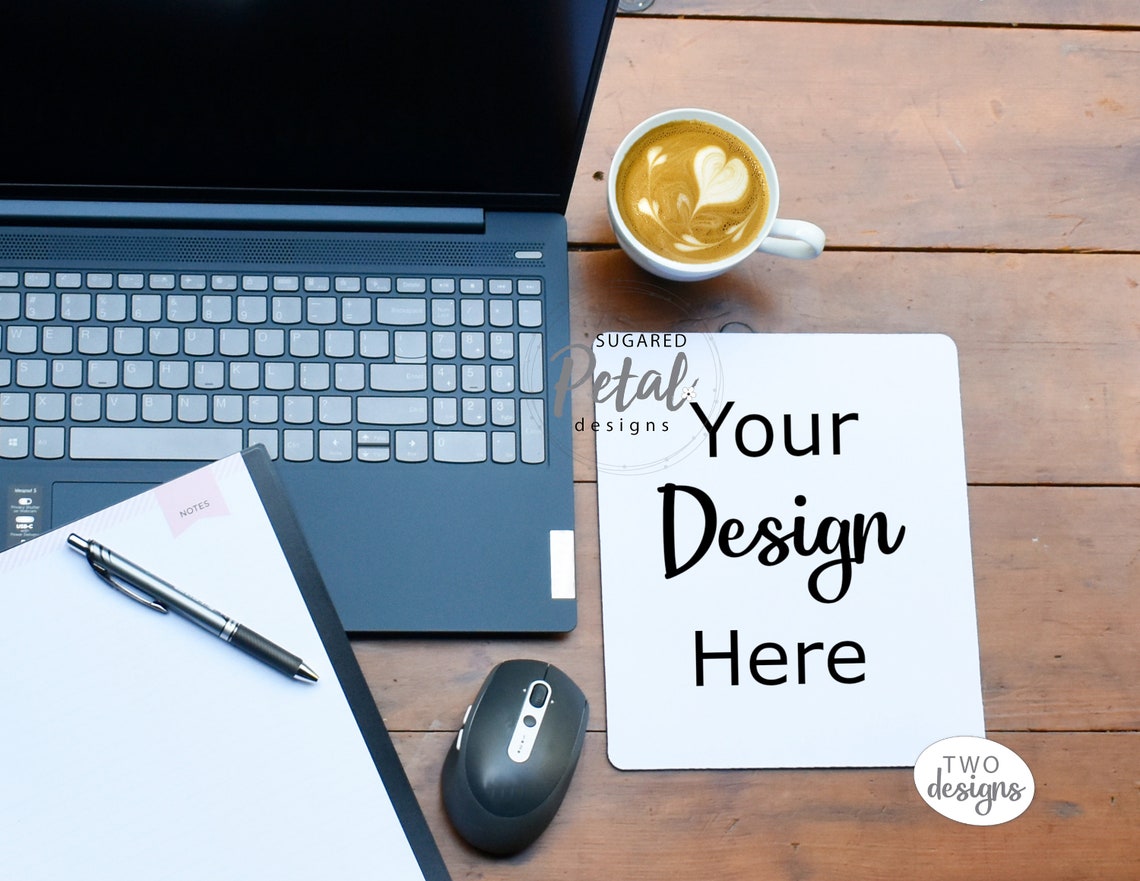 2 Designs | Mouse Pad Mock-up Horizontal & Vertical Layout Mockup ...