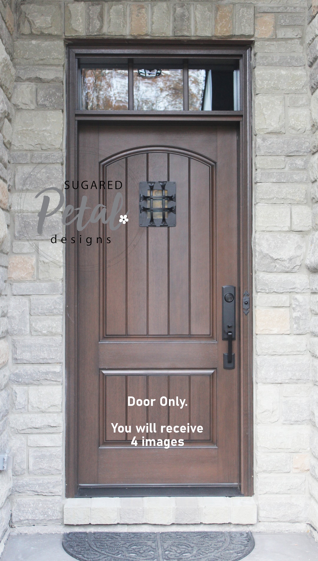 Mockup Front Door Entryway | JPG & PNG Instant Digital Download Stock ...