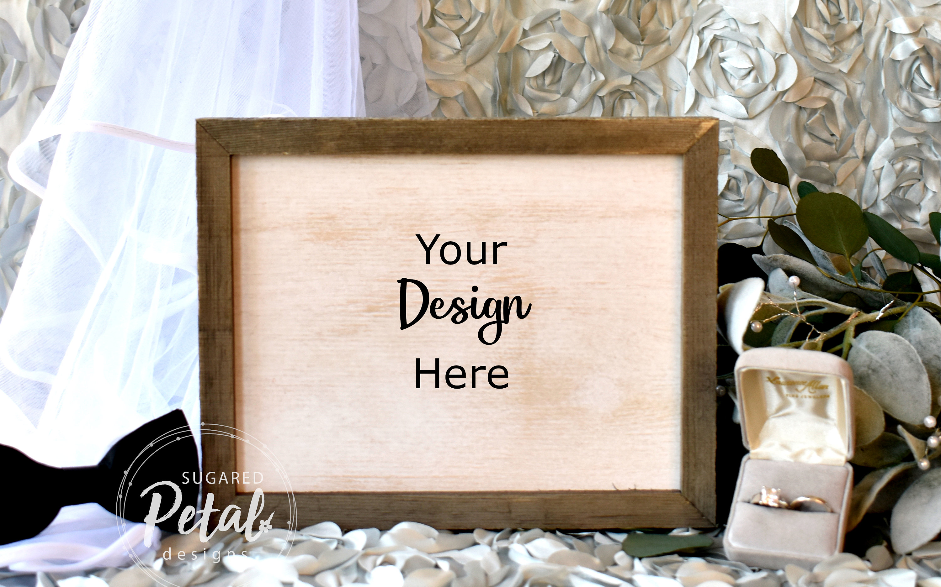2 Designs Mockup 8x10 Frame Wedding Bridal Theme | Etsy