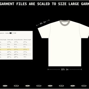 CLOTHING MOCKUP BUNDLE | La Apparel | Flat Mock-up Template | Vector ...