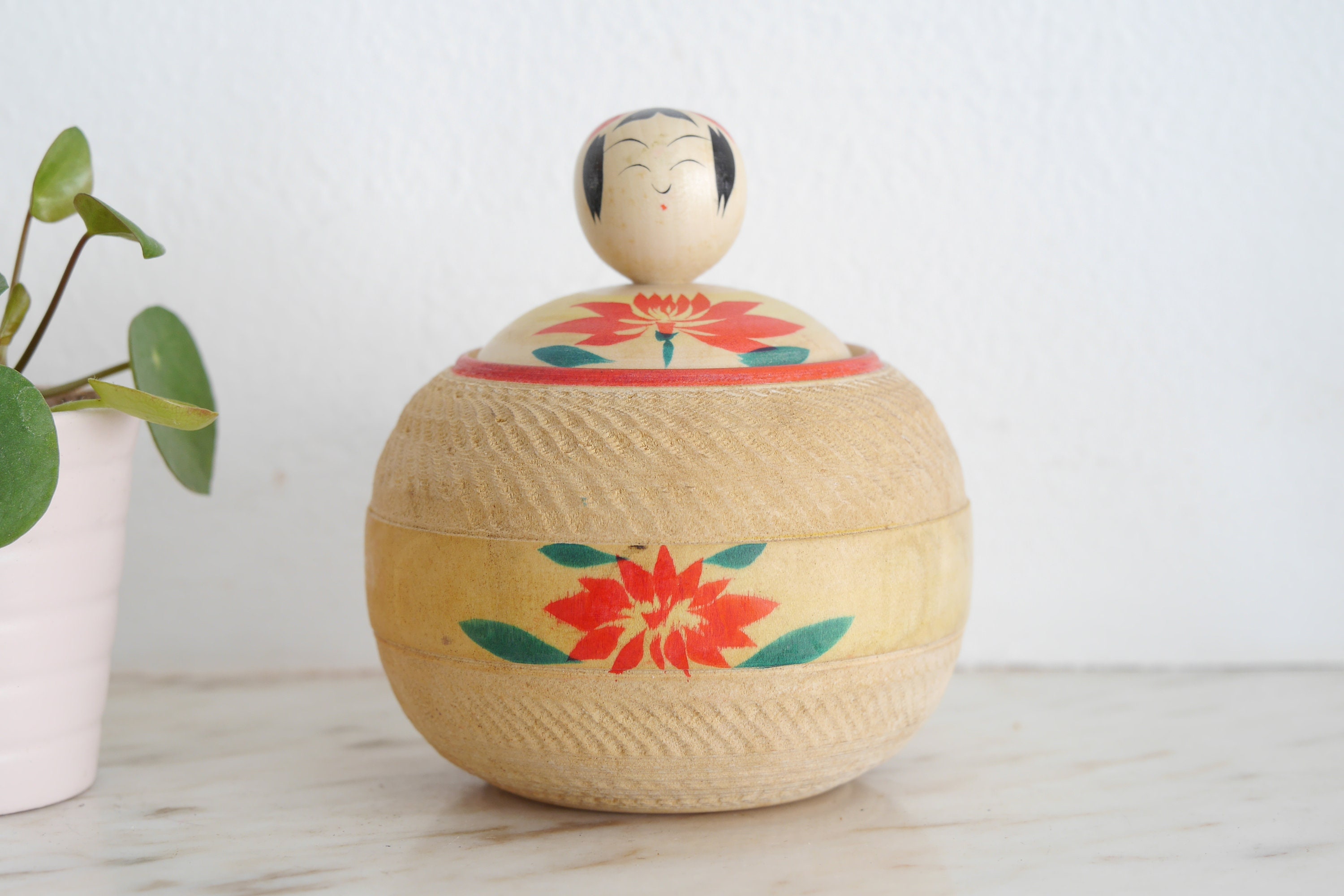 Vintage Ejiko Kokeshi From the Narugo Strain by Shigeru - Etsy