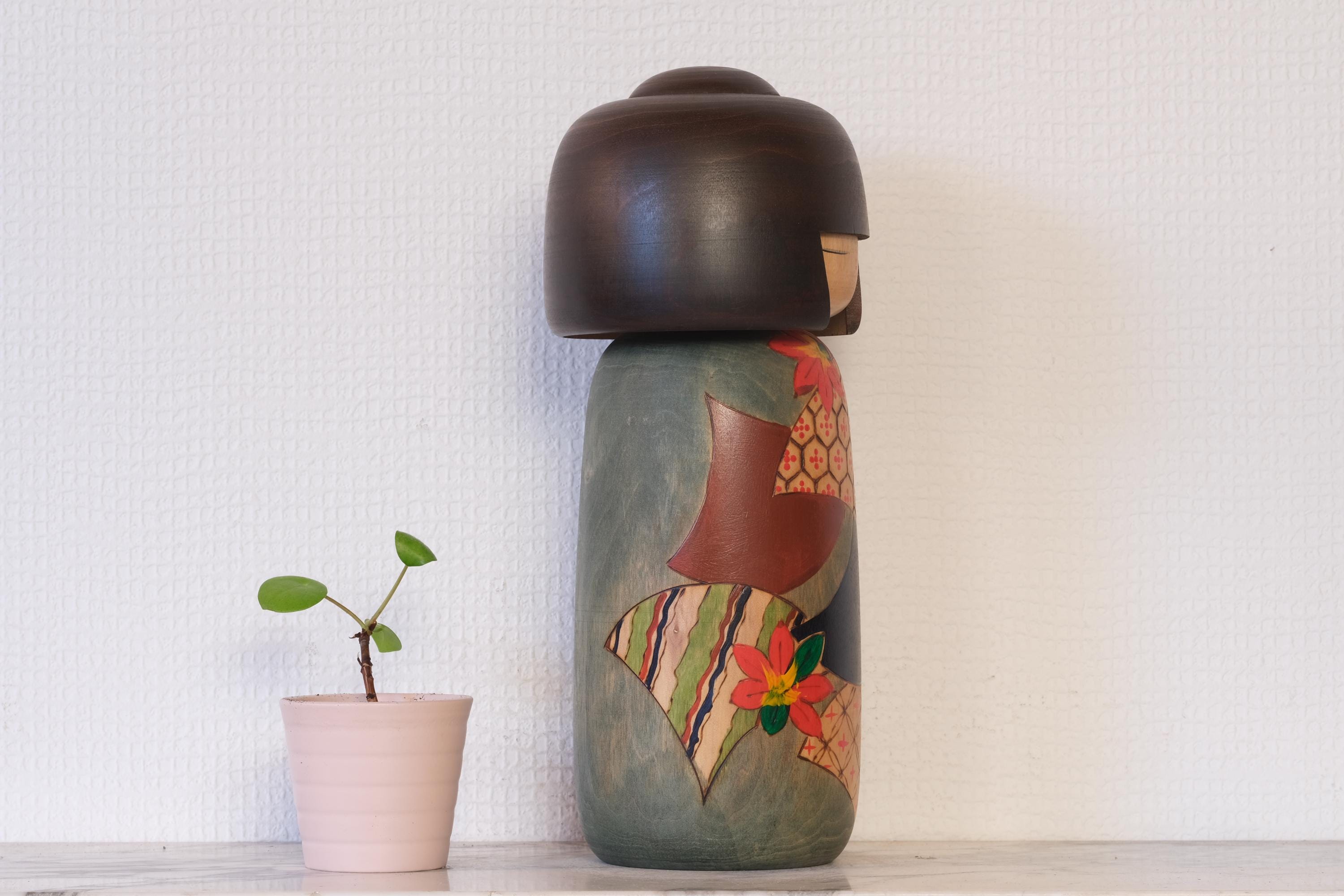 Vintage Gumma Kokeshi by Yuji Kawase (1938-) | Dated: 1986 | 27,5 Cm - Etsy