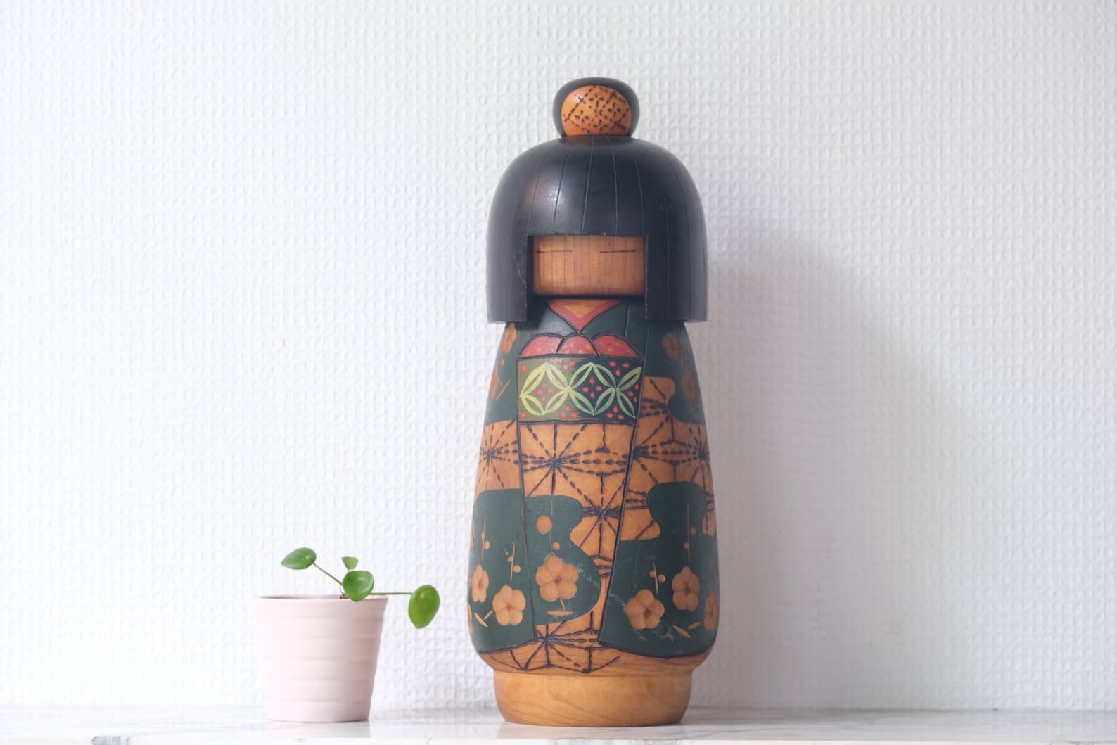 Large Vintage Gumma Kokeshi by Kazuo Takamizawa (1927 - ) | 31 Cm - Etsy