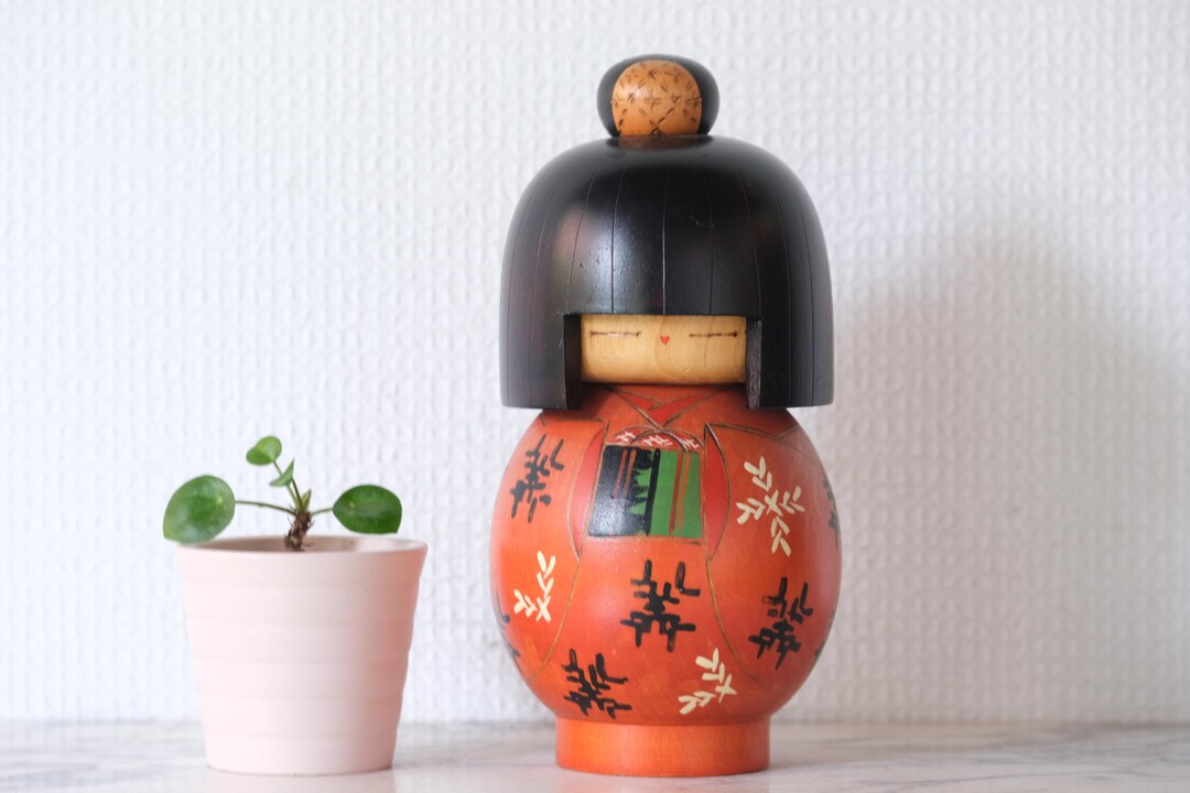 Vintage Gumma Kokeshi by Kazuo Takamizawa (1927-) | 19 Cm - Etsy