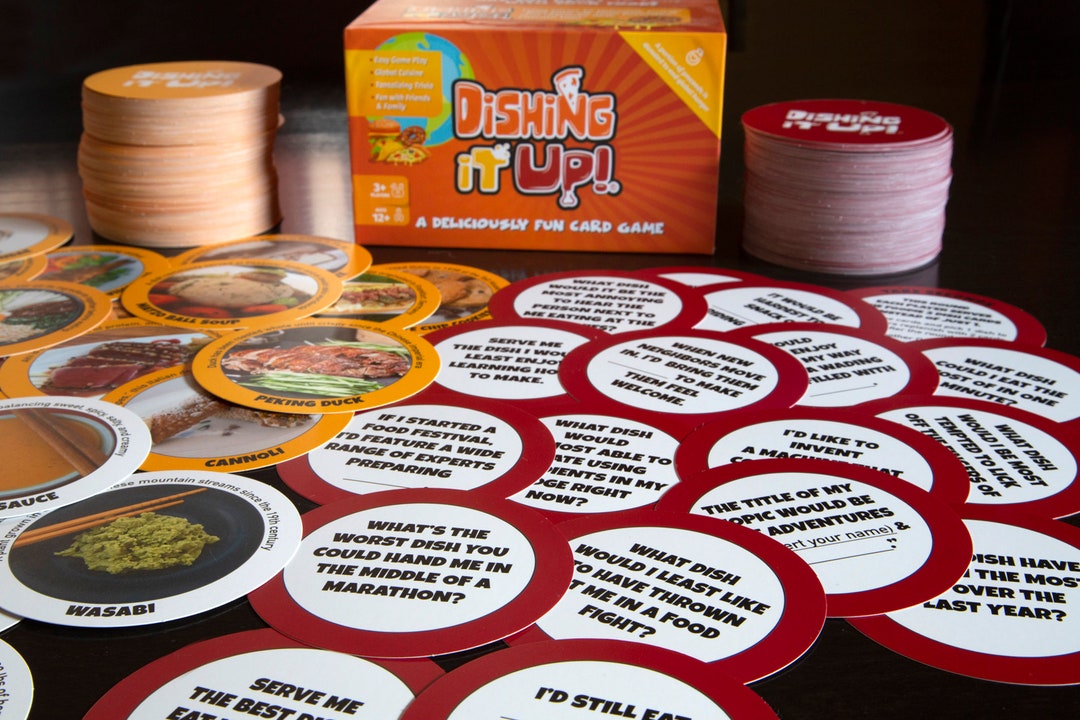 Dishing It Up!® Card Game - Etsy