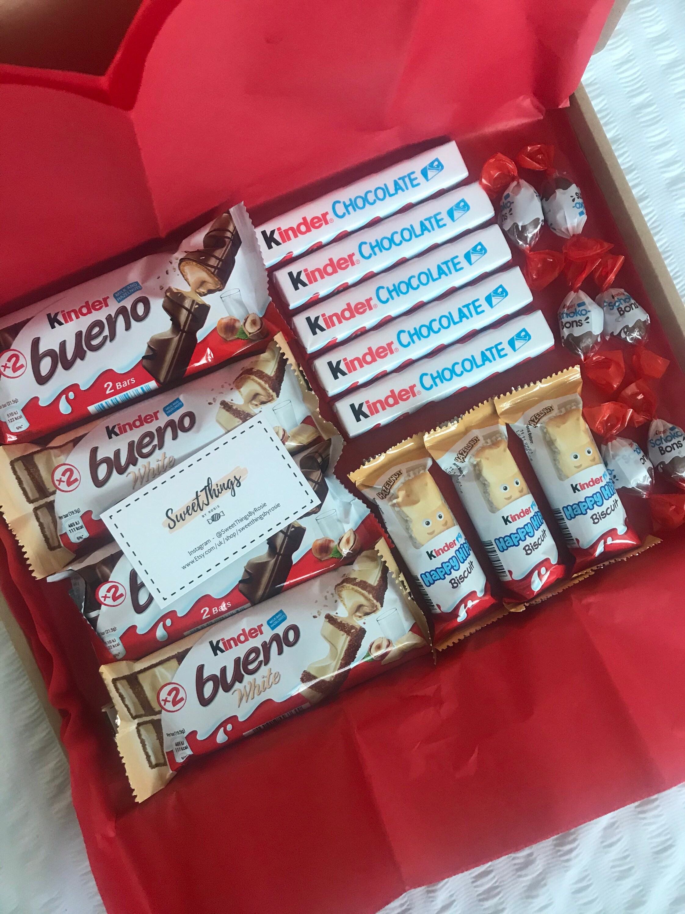 Kinder Bueno Chocolate Treat Gift Box Letterbox Friendly | Etsy
