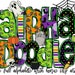 Halloween Doodle Letters With Clip Art PNG Files, Make Your Own Name ...