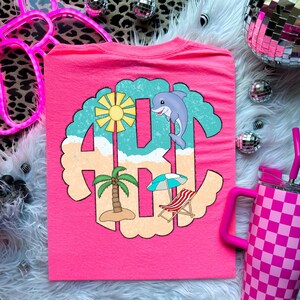 Summer Beach Lover, Summer Vacation Family Holiday, Popular Doodle ...